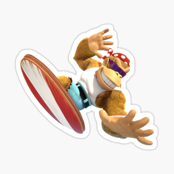 Diddy Kong Stickers | Redbubble