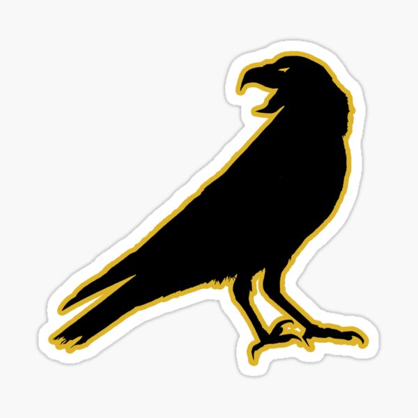 "ARAT Crow Decal" Sticker for Sale by ARAT-SWAG-SHOP | Redbubble