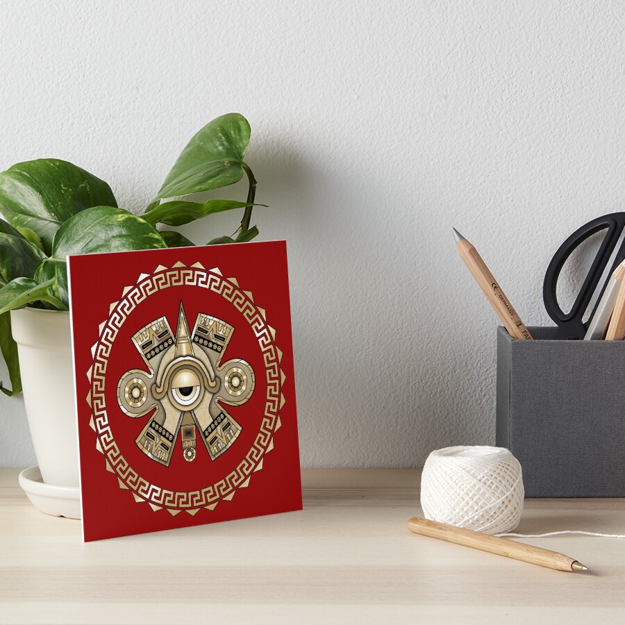 "Ollin Aztec Symbol Meaning" Poster for Sale by antonietta40 | Redbubble