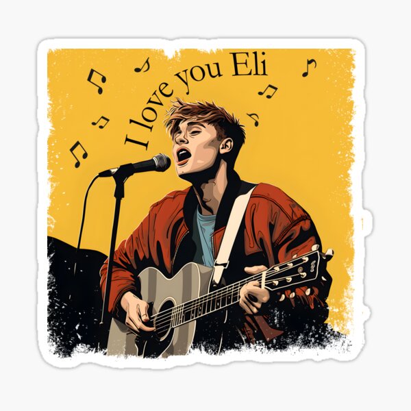 "Sam Fender loves Eli" Sticker for Sale by Jan Lukas | Redbubble