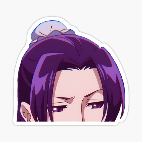 "Jinshi Peeker" Sticker for Sale by sqaceclou | Redbubble