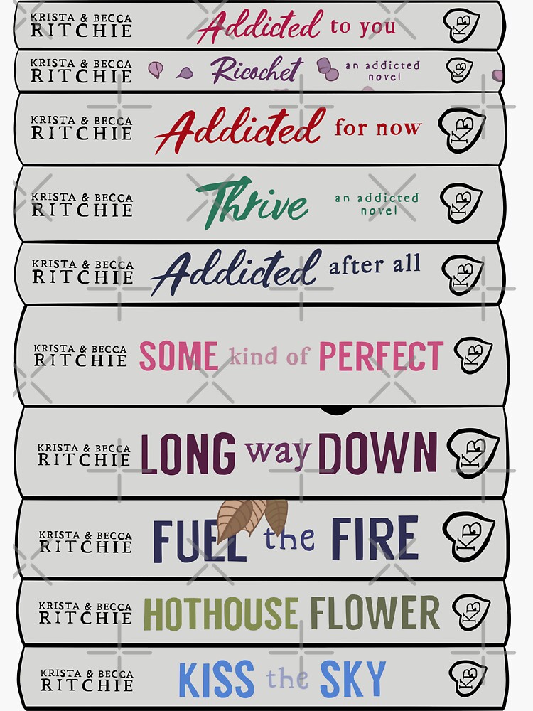 "Addicted and Calloway Series" Sticker for Sale by PaintedByJamie ...