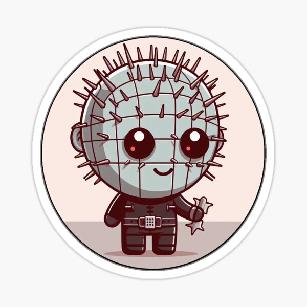 "Cute Pinhead " Sticker for Sale by KaysPlace | Redbubble