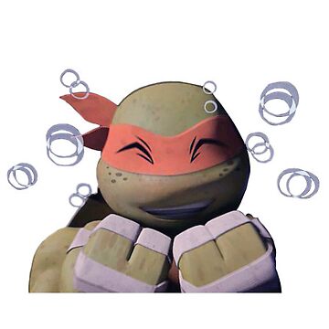 "TMNT Teenage Mutant Ninja Turtle Mikey 2012" Sticker for Sale by moon ...