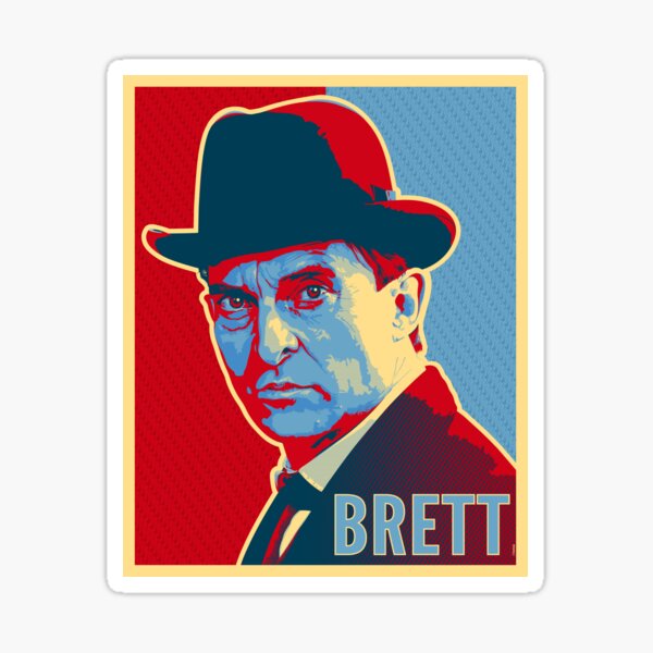 "Brett - RYB" Sticker for Sale by ifourdezign | Redbubble