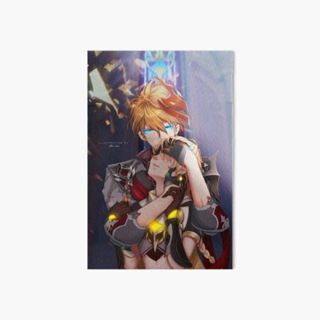 "Genshin Impact: Childe x Aether" Art Board Print for Sale by kulumi ...