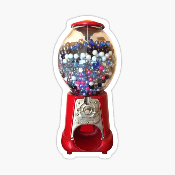 "Antique Gumball Machine" Sticker by dcartist333 | Redbubble