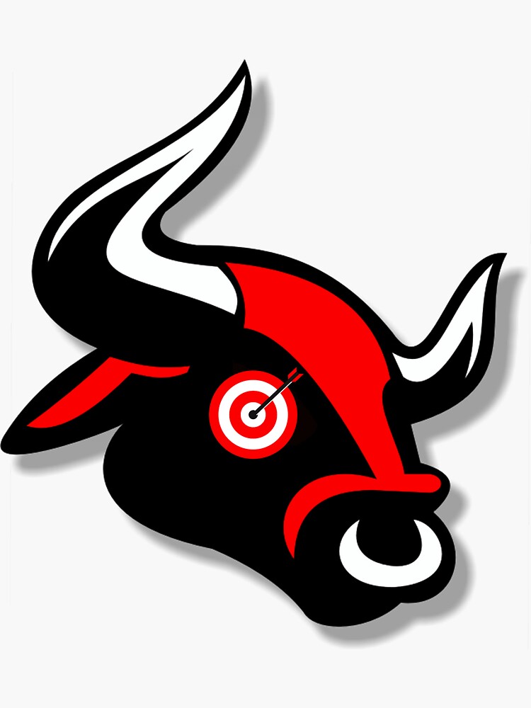 "Bullseye" Sticker for Sale by DUKE-LAND | Redbubble