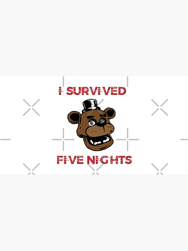 FNAF Five Nights at Freddy's Desk Mat, Horror Desk Mat sold by Snare ...