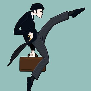 "Monty Python Ministry of Silly Walks" Poster for Sale by mariangela-f ...