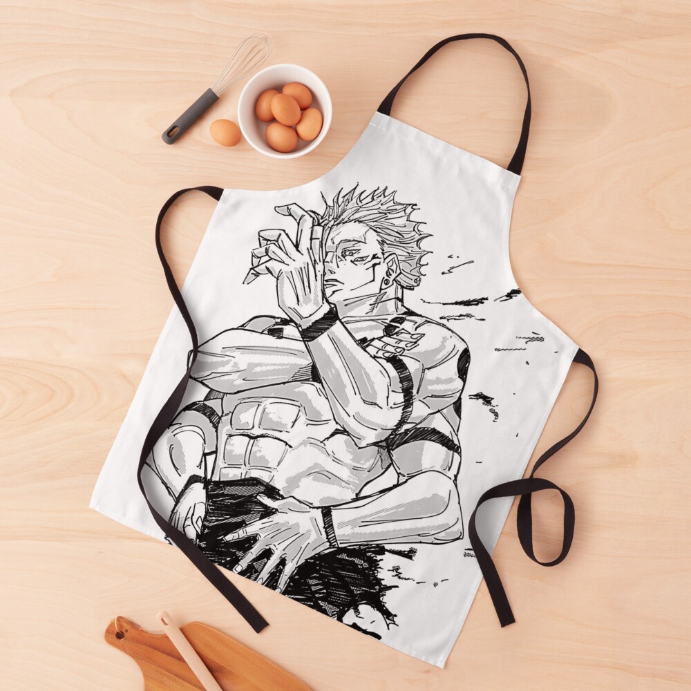 "sukuna true form manga" Sticker for Sale by Lunar-Cartoonis | Redbubble