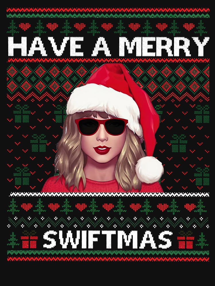 "Have A Merry Swiftmas " Essential T-Shirt for Sale by dulcefrishman ...