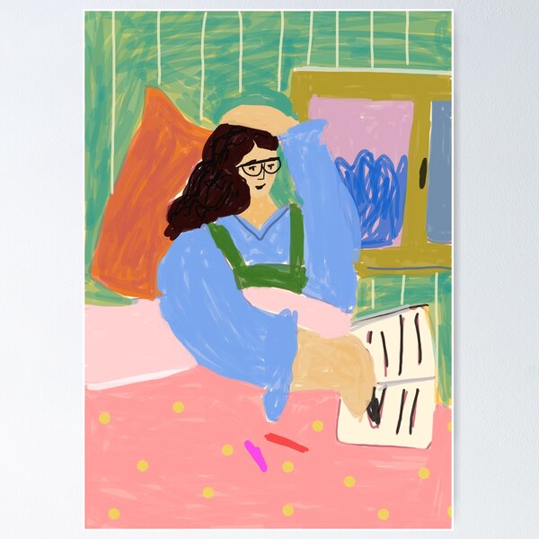 "journaling" Poster for Sale by Andreea Vasiac | Redbubble