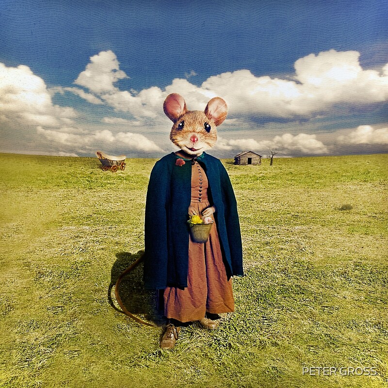 "Little Mouse on the Prairie" by PETER GROSS | Redbubble