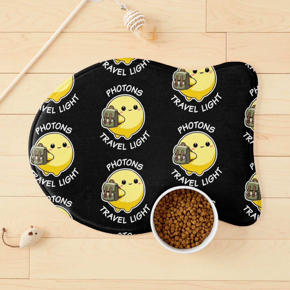 "Photons Travel Light, cute funny physics" Sticker for Sale by ...