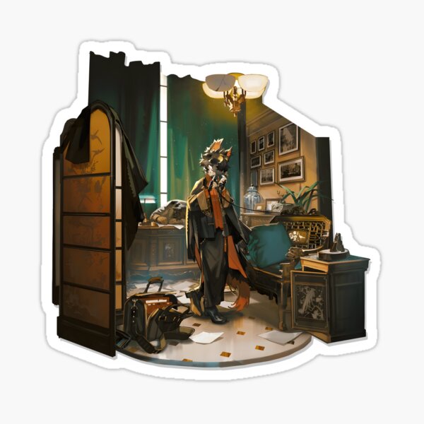 "Arknights Aak Doctor of Faces Skin" Sticker for Sale by agustinrb ...