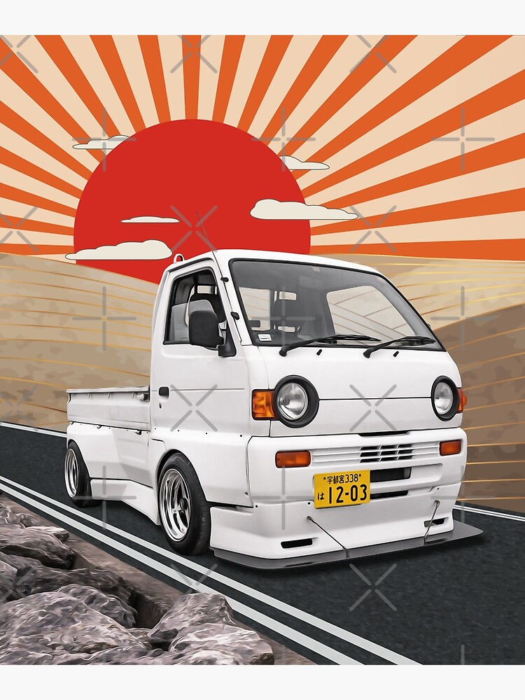 "Kei Truck" Photographic Print for Sale by Trendscape | Redbubble