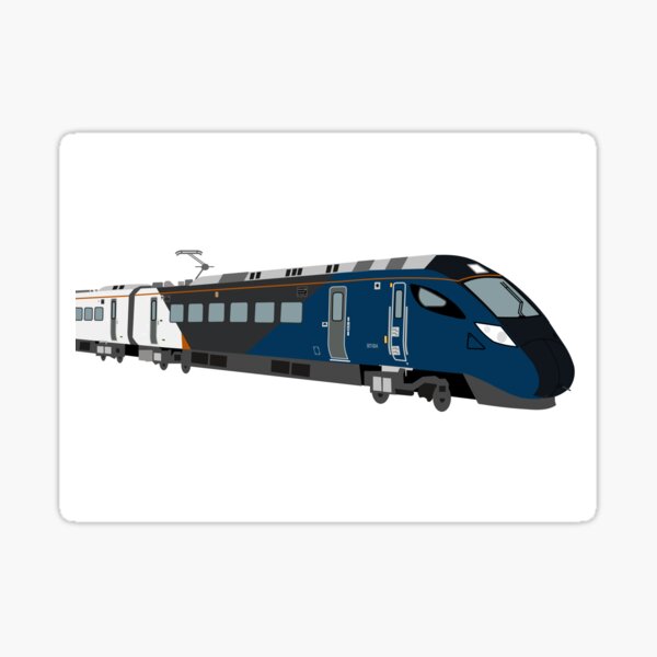 "Class 805 Avanti West Coast" Sticker for Sale by L-Rail-Merch | Redbubble