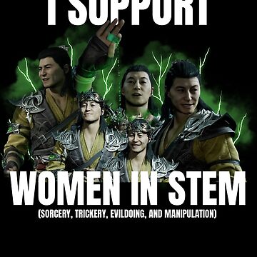 "Shang Tsung Women in STEM Mortal Kombat" Essential T-Shirt for Sale by ...
