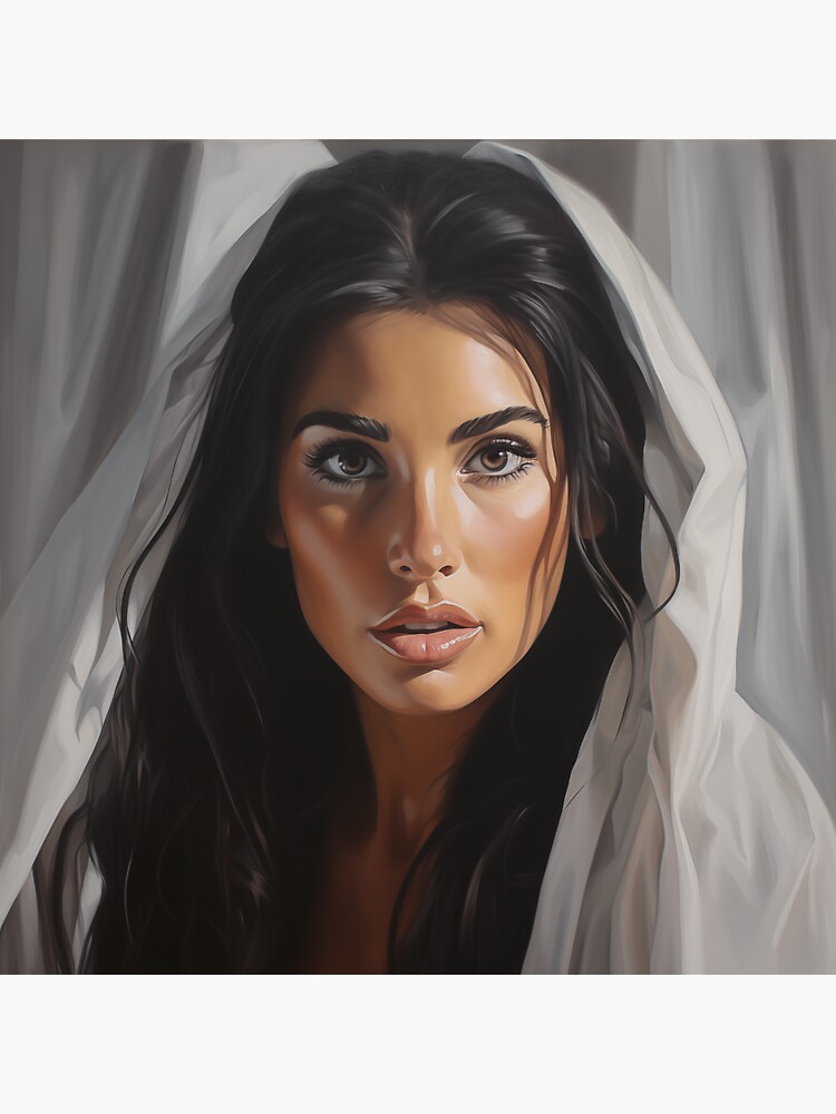 "Kim K" Sticker for Sale by sexypinupart | Redbubble