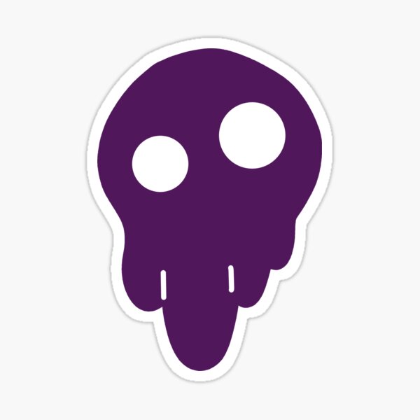 "Poison Type Symbol" Sticker for Sale by Salamenca13 | Redbubble