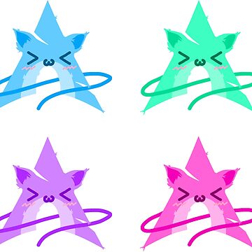 "Arch Linux Kawaii Neko Logo ~ Pack of Linux" Sticker for Sale by ...