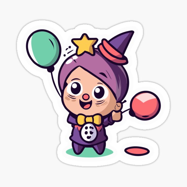 "Pomni [ The Amazing Digital Circus" Sticker for Sale by MrDev | Redbubble