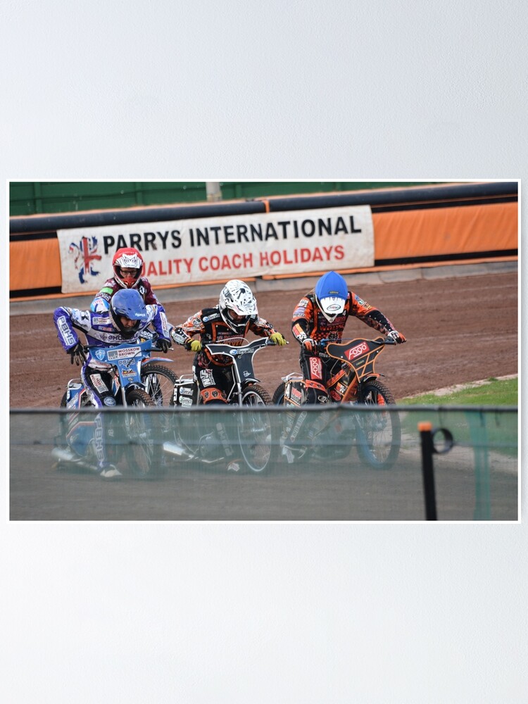 "Speedway Riders" Poster by ejrphotography | Redbubble