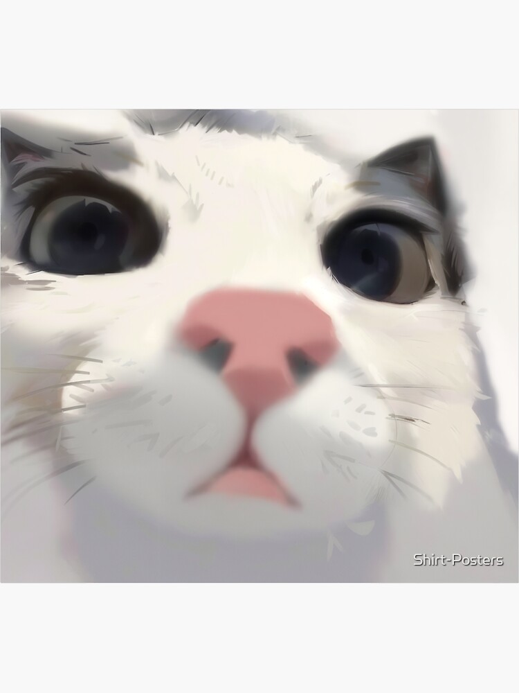 "Big Plink the cat" Sticker for Sale by Shirt-Posters | Redbubble