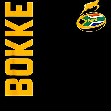 "Men Springboks South Africa Rugby Shirt, Dark Green Rugby Tee ...