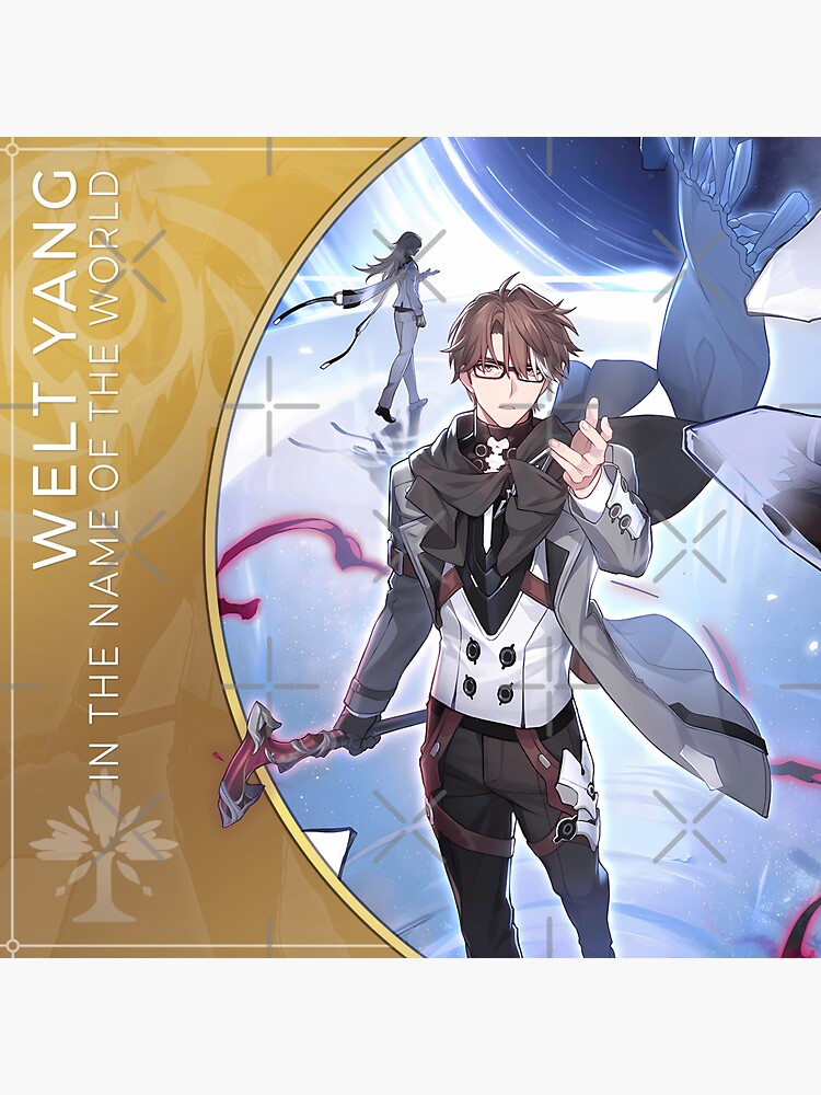 "Welt Honkai Star Rail" Sticker for Sale by dudu-inpajamas | Redbubble