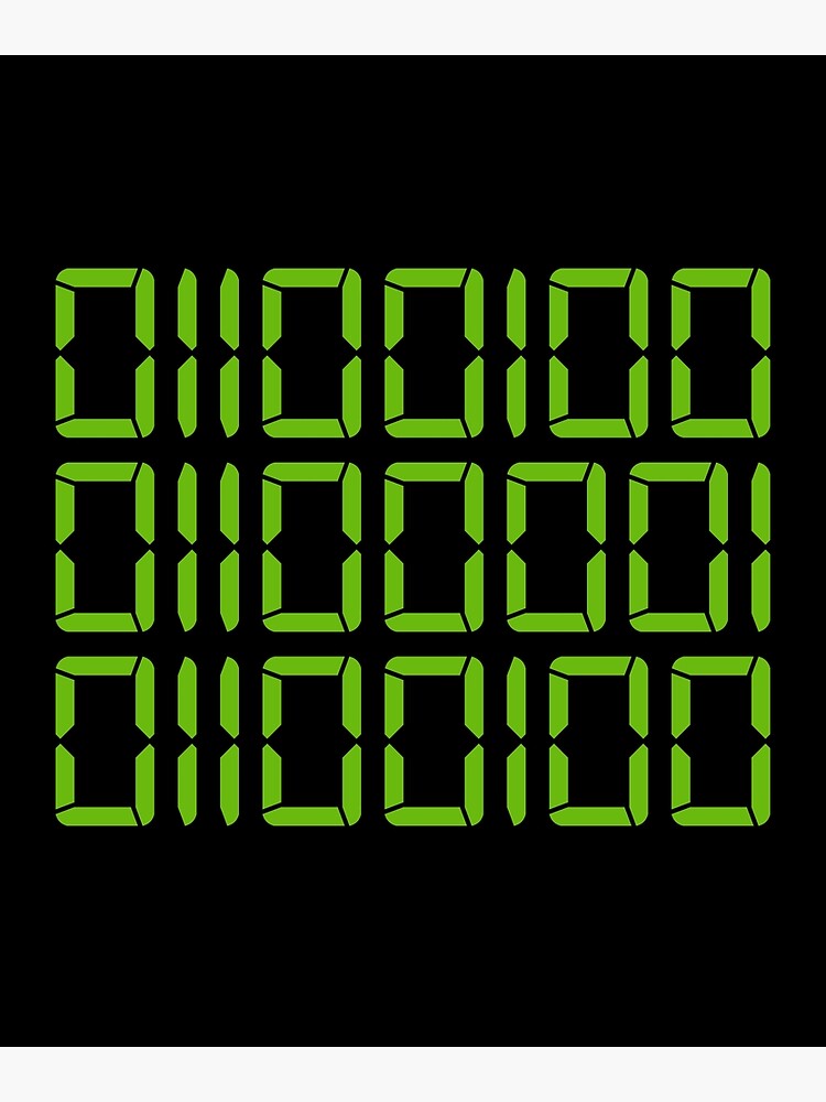 "DAD in Binary Code Funny Computer Coding Geek" Poster by printedkicks ...