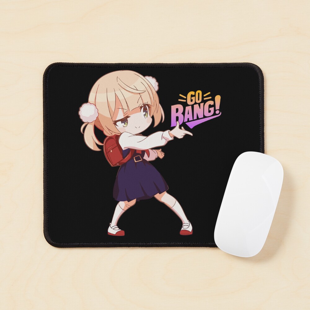 "Shigure go bang! (9mm go bang)" Sticker by Chanmaxx | Redbubble