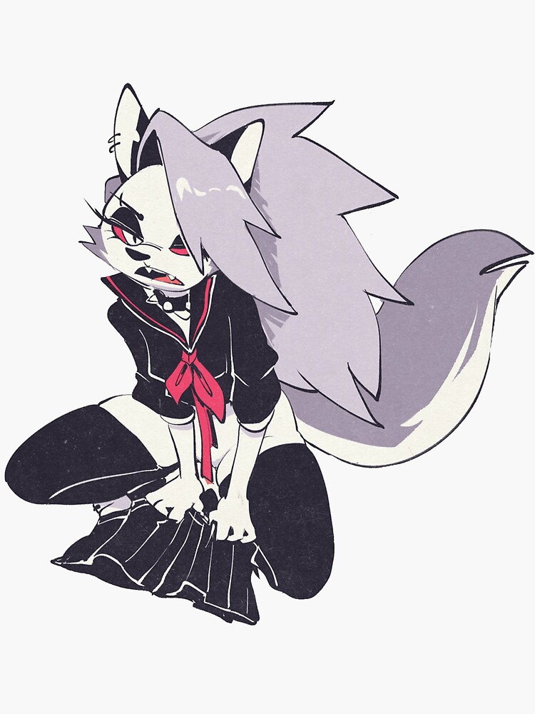 "Helluva Boss - Loona" Sticker for Sale by davanshatry1 | Redbubble