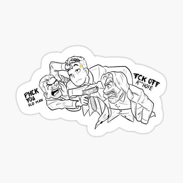 "DBH - Detroit: Become Human - Dream Team" Sticker for Sale by Araniell ...