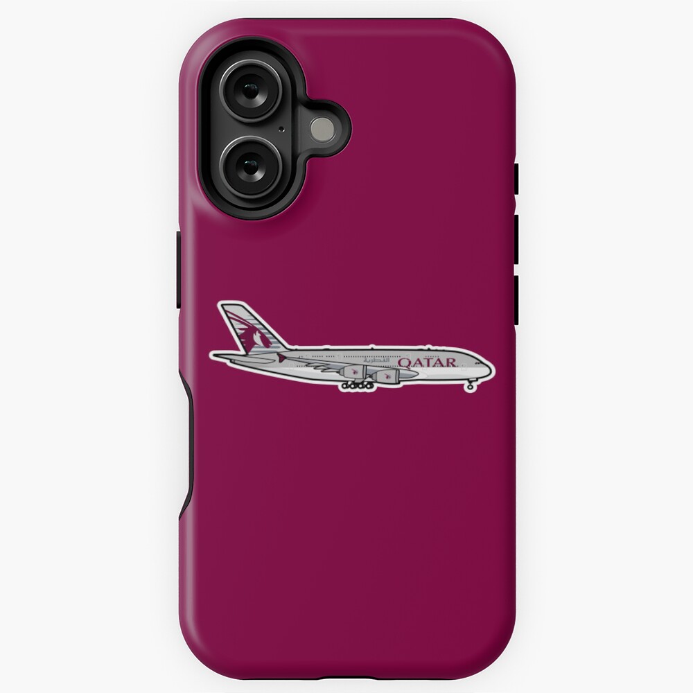 "Qatar Airways Airbus A380" Sticker for Sale by PilotDecals | Redbubble