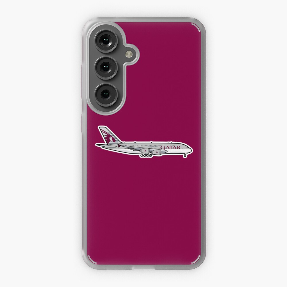 "Qatar Airways Airbus A380" Sticker for Sale by PilotDecals | Redbubble