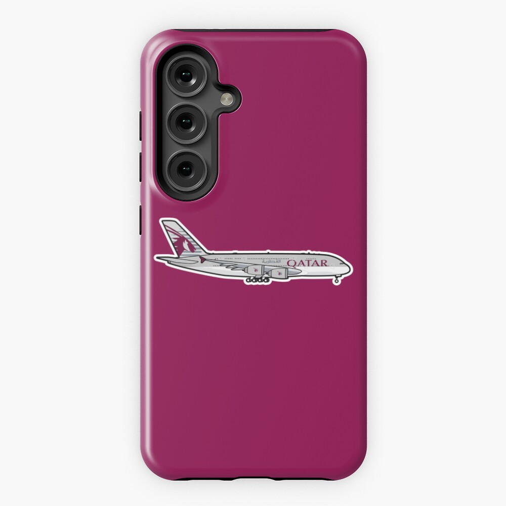 "Qatar Airways Airbus A380" Sticker for Sale by PilotDecals | Redbubble