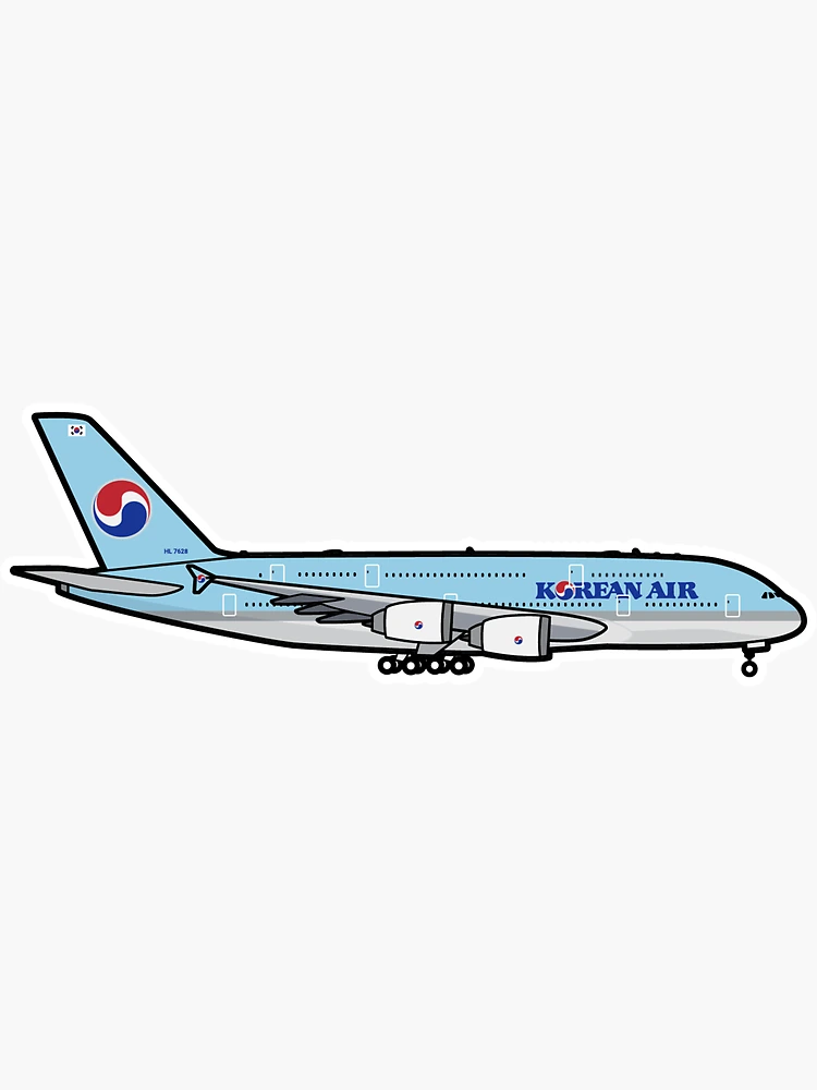 how to draw korean air