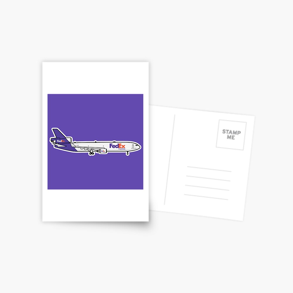 "FedEx MD11 Cargo Plane" Sticker for Sale by PilotDecals | Redbubble