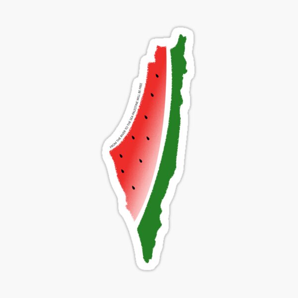 "Watermelon Palestine" Sticker for Sale by Efka19 | Redbubble