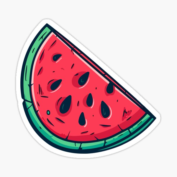 "Free Palestine Watermelon Gaza Symbol" Sticker for Sale by ...