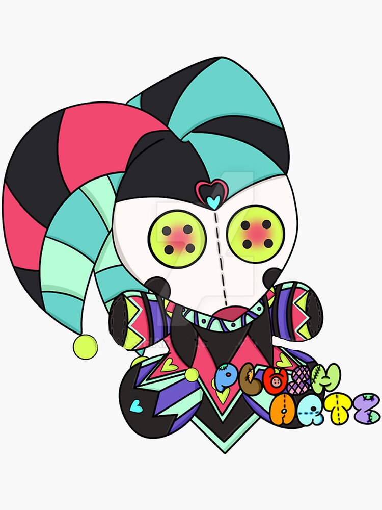 "Helluva Boss - Fizzarolli" Sticker for Sale by Lissandrojim | Redbubble