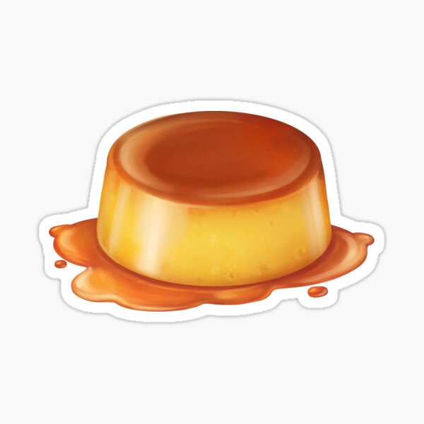 "Creme Brulee " Sticker for Sale by fictionalfriend | Redbubble