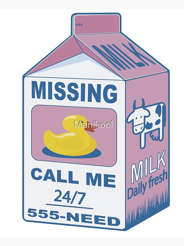 "My rubber duck is missing " Poster by Manikool | Redbubble