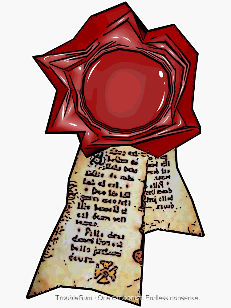 "Purity Seal" Sticker for Sale by simonbreeze | Redbubble