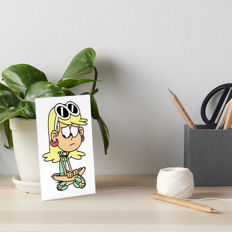 "Leni Loud sad is sitting The Loud House" Poster for Sale by Diamanths ...