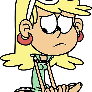 "Leni Loud sad is sitting The Loud House" Poster for Sale by Diamanths ...