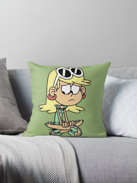 "Leni Loud sad is sitting The Loud House" Pillow for Sale by Diamanths ...
