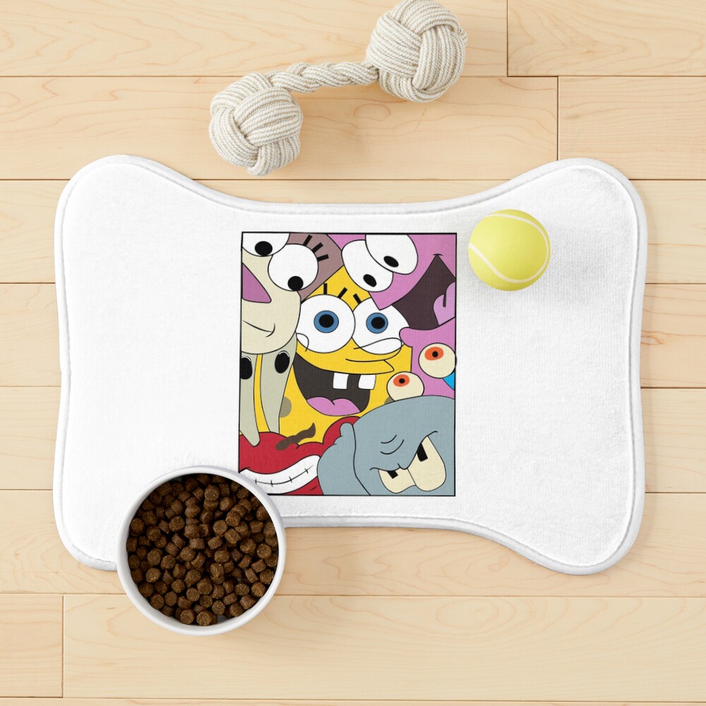 "SPONGEBOB CHARACTERS" Sticker by MayyNicoole | Redbubble